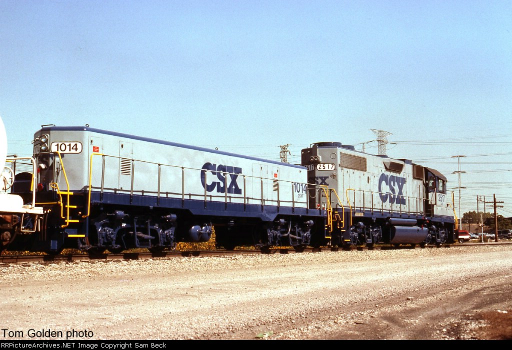 CSX 1014 and 2517